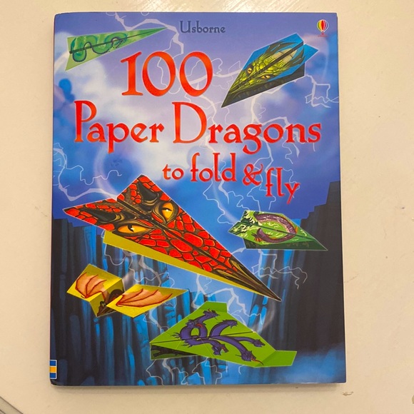 usborne | Toys | Usborne 0 Paper Dragons To Fold Fly | Poshmark